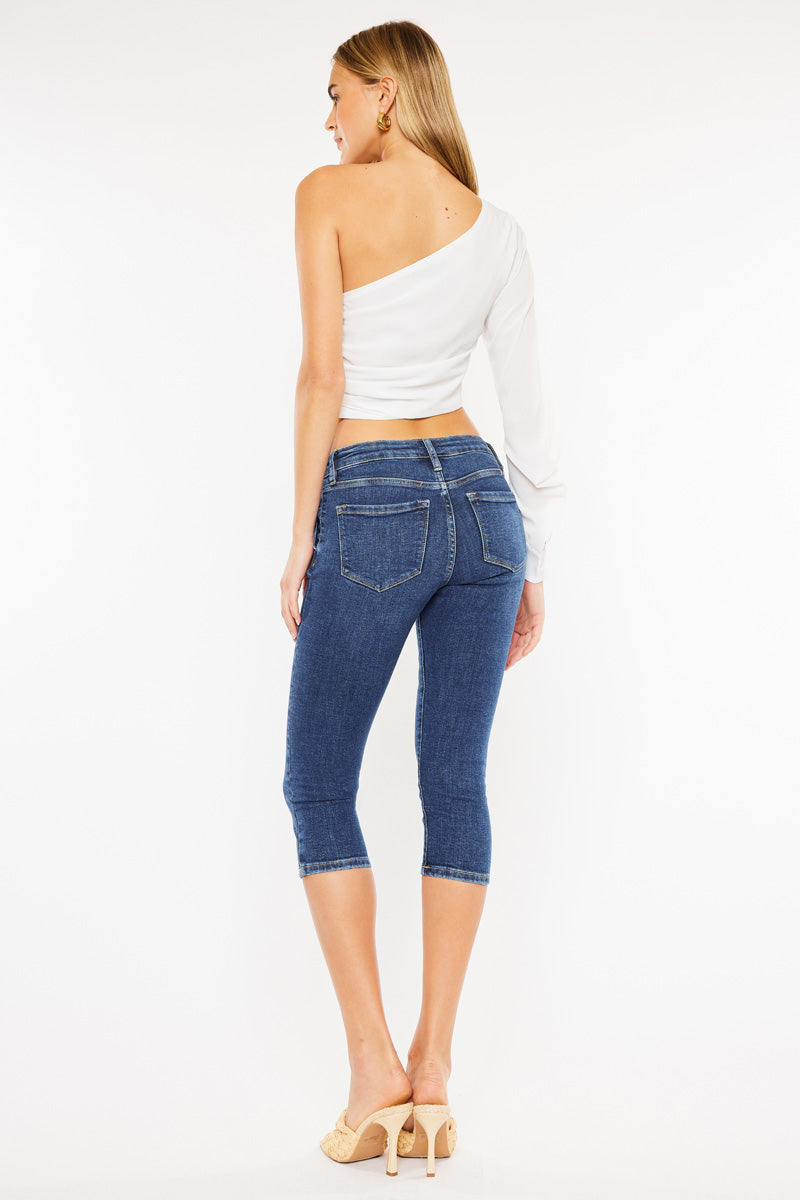 Sweeny Mid Rise Capris – Official Kancan USA