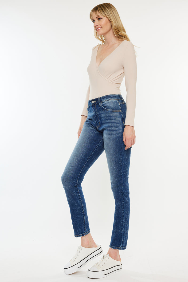 Deb High Rise Cigarette Leg Jeans – Official Kancan USA