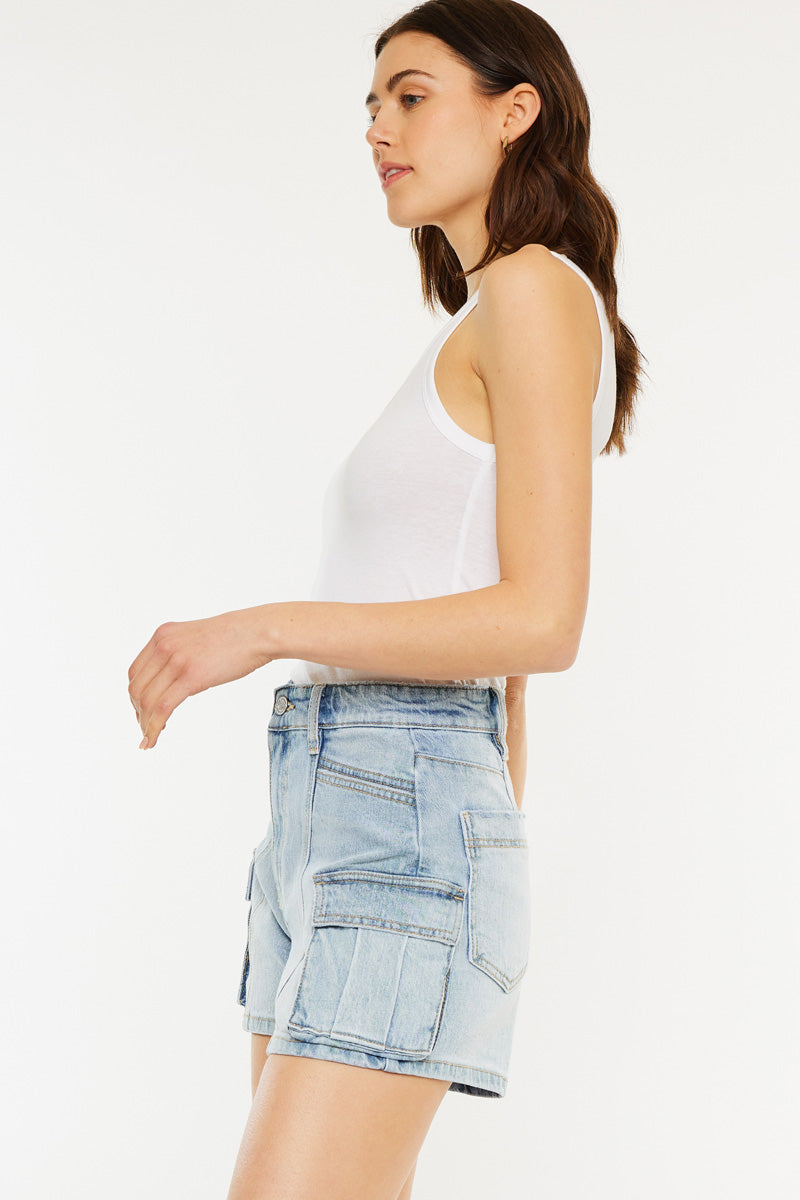Ashleigh Ultra High Rise Cargo Shorts – Official Kancan USA
