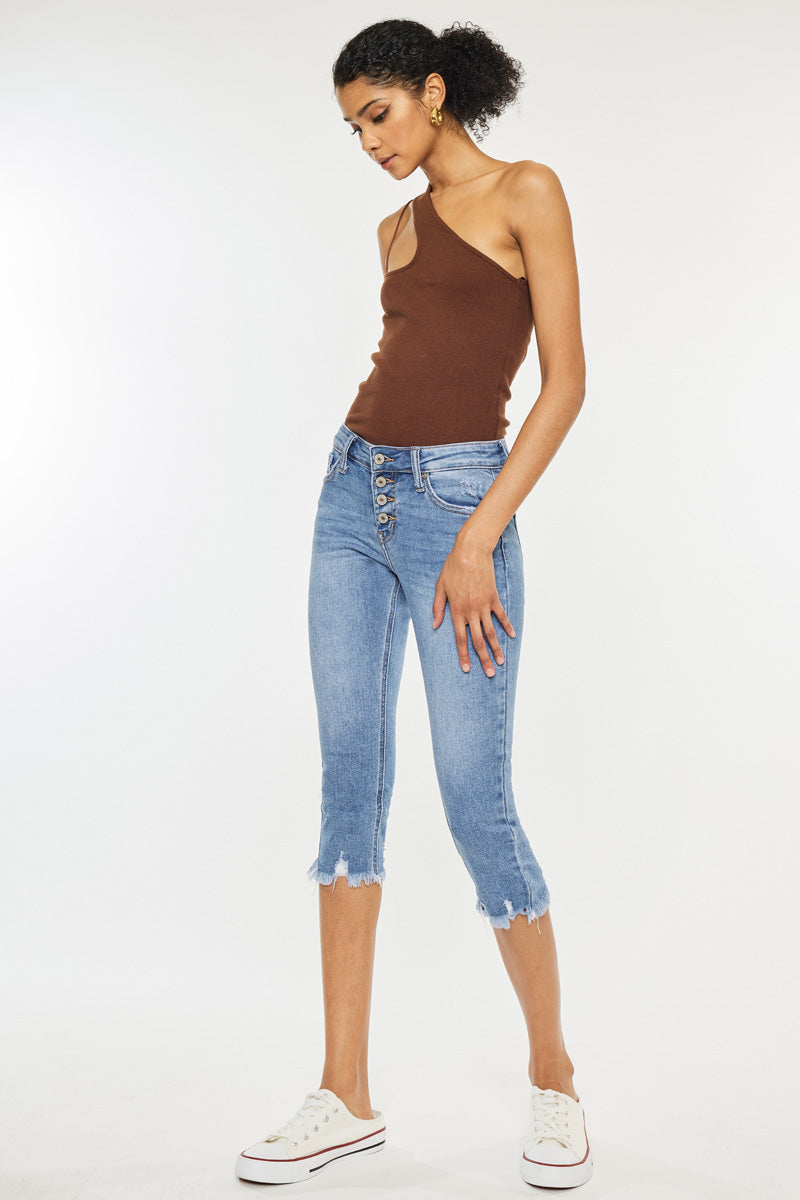 Bixby Mid Rise Capris – Official Kancan USA