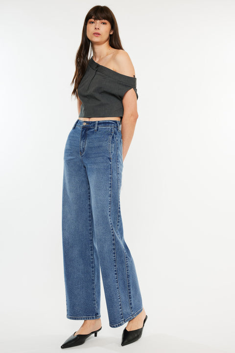 Kenya High Rise Wide Leg Flare – Official Kancan USA