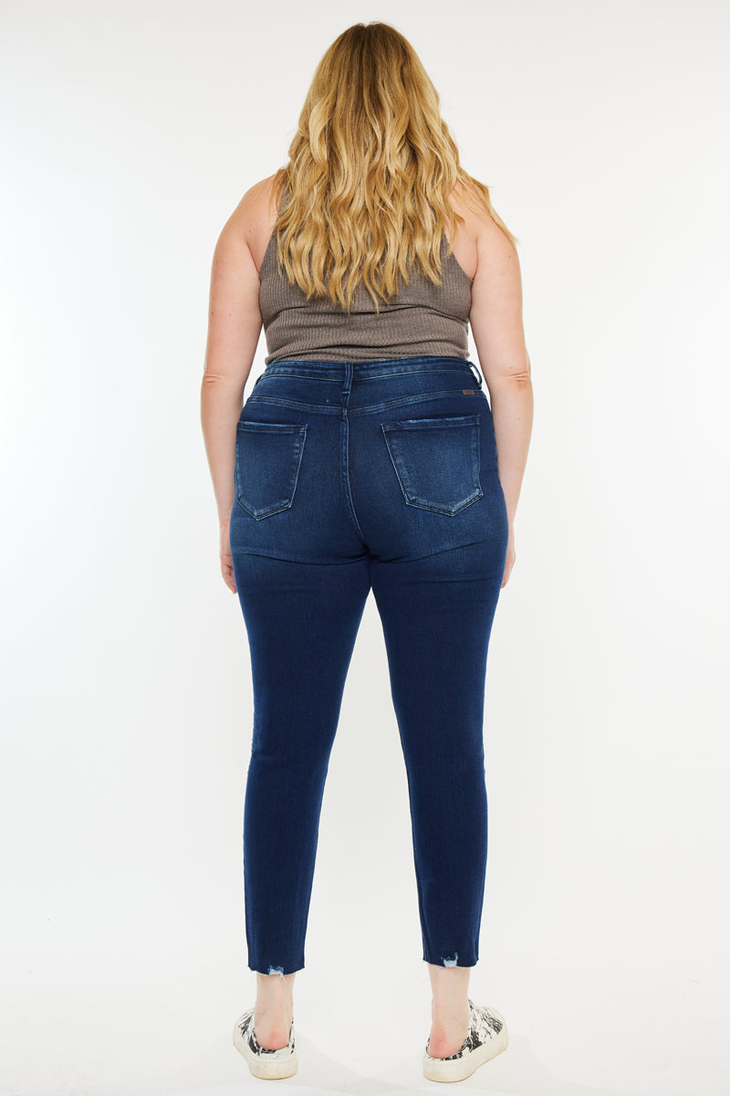 Karol High Rise Ankle Skinny Jeans ( Plus Size) – Official Kancan USA