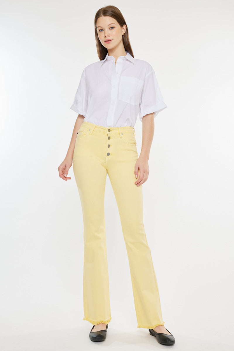 Stephanie High Rise Flare – Kancan USA