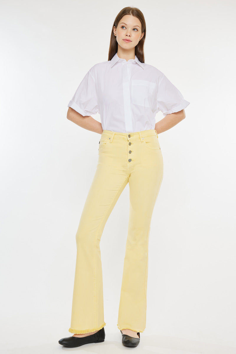 Stephanie High Rise Flare – Kancan USA