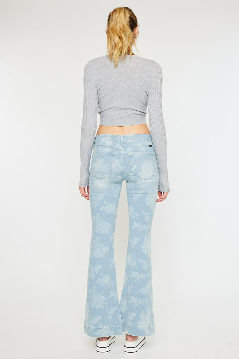 Rosa Low Rise Flare Jeans – Official Kancan USA