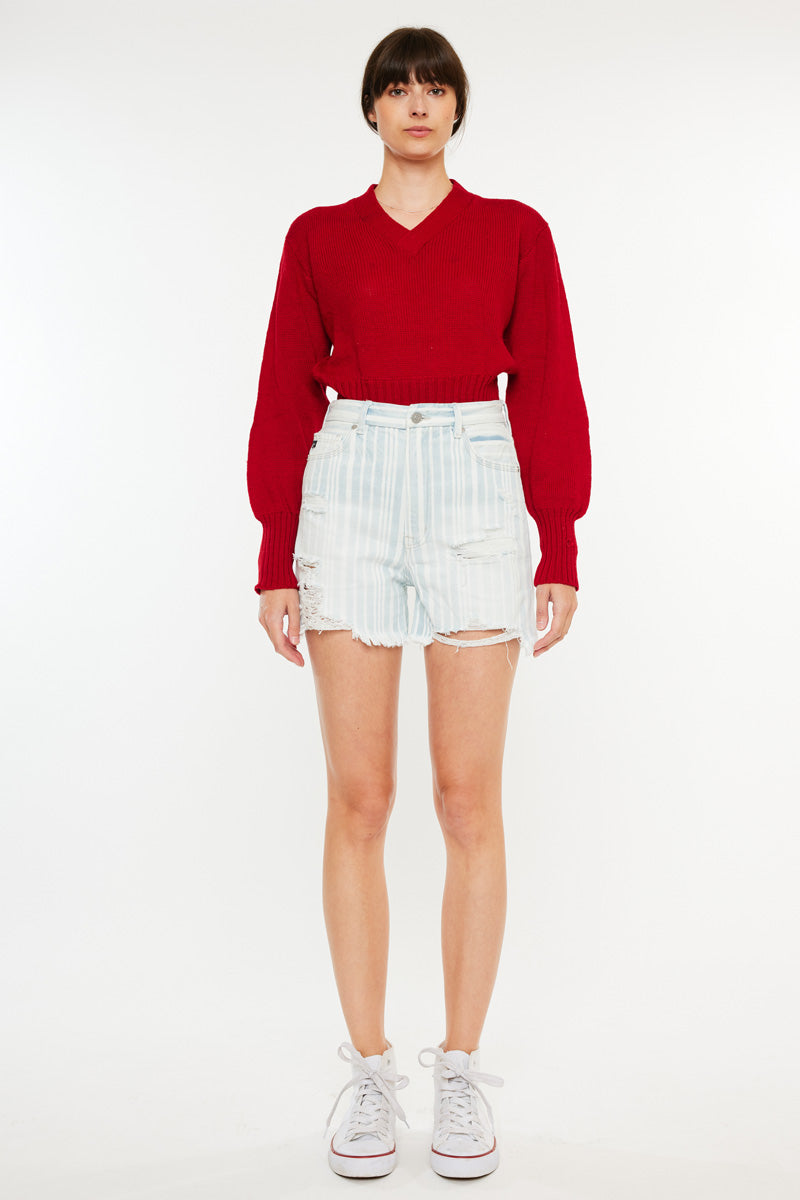 Viola Ultra High Rise 90's Boyfriend Shorts – Official Kancan USA