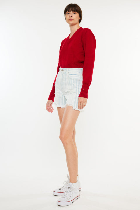 Viola Ultra High Rise 90's Boyfriend Shorts – Official Kancan USA