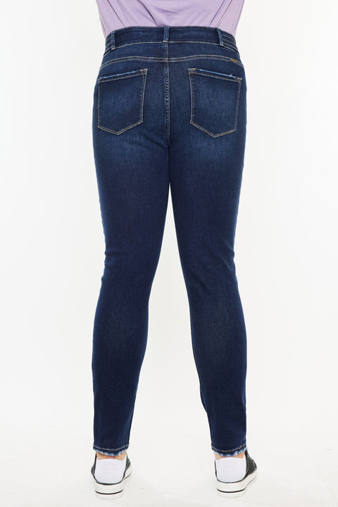 Taly High Rise Super Skinny Jeans Plus Size Official Kancan Usa