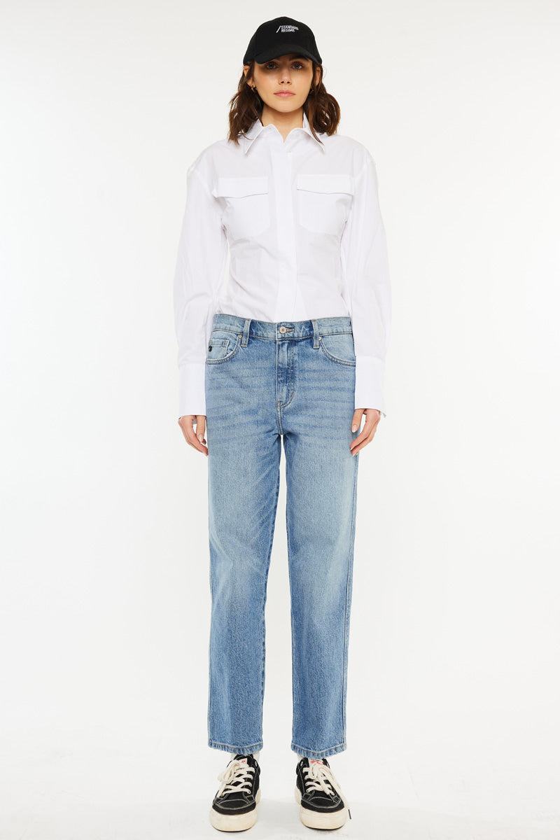 Gabby High Rise Slouch Fit Jeans – Official Kancan USA