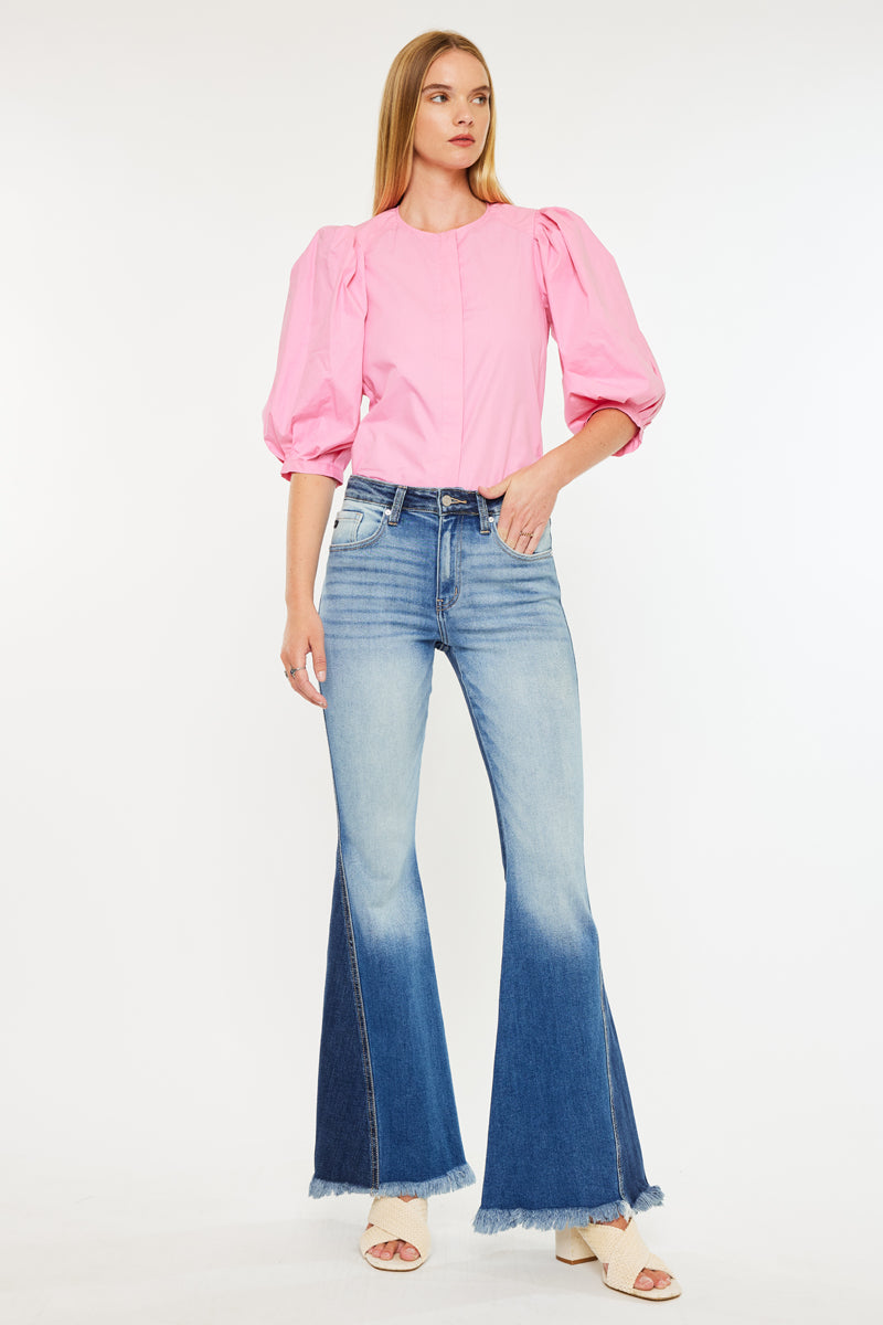 Reba High Rise Flare Jeans – Kancan USA