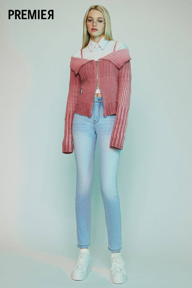 Drew Premier High Rise Super Skinny – Kancan USA