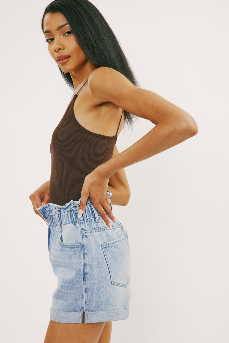 Izzie Paperbag Ultra High Rise Shorts – Official Kancan USA